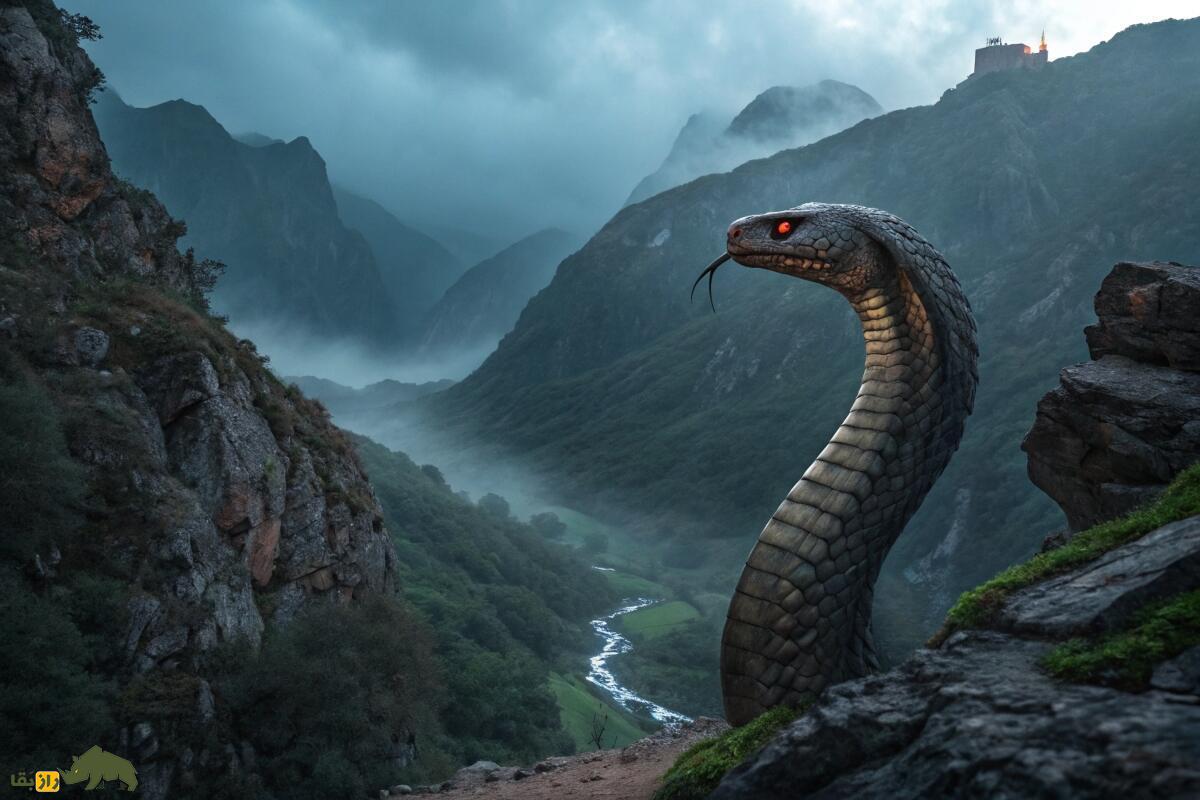 مار زهره‌چشم؛ ماری با ترسناک‌ترین چشم‌های جهان که در کوه‌های کردستان و ...